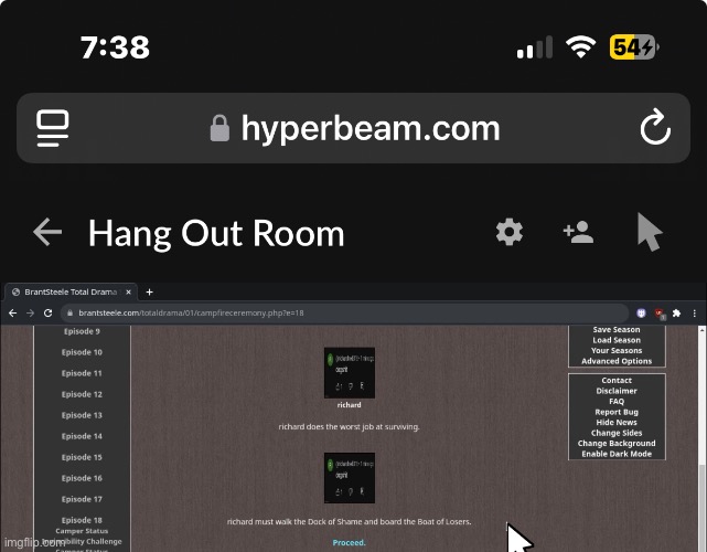richard is out. 8th place. - Imgflip