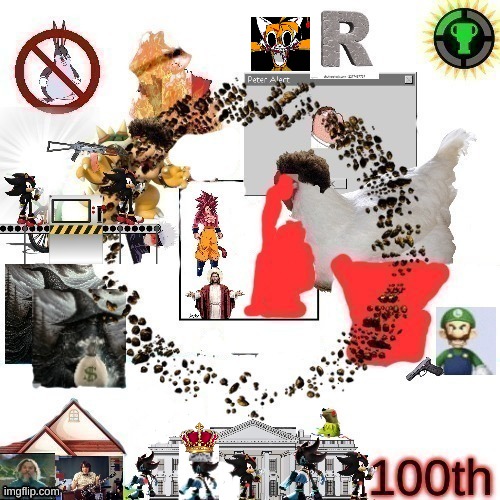 some edgy Sonic.exe shit man idk. bottom comment changes the image - Imgflip