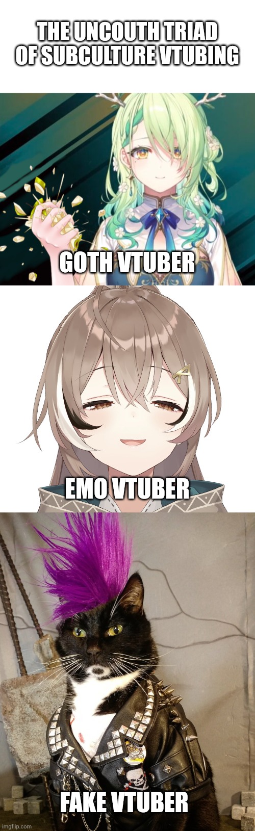 Image tagged in blank white template,ceres fauna is calling you,mumei,punk rock - Imgflip