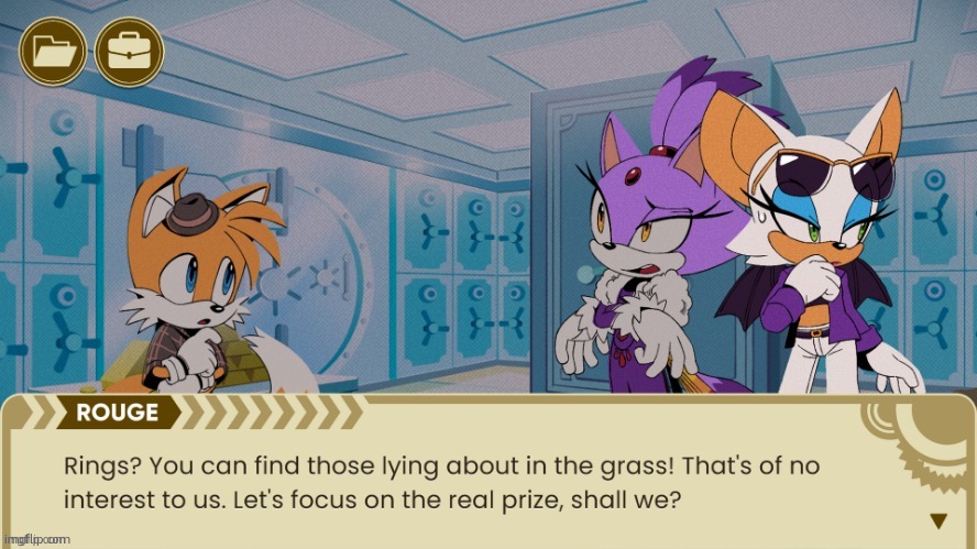 rouge has humor - Imgflip