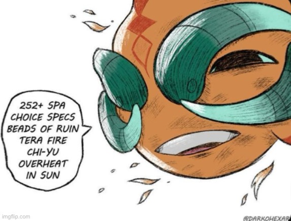 Post above gets OHKO by competitive Chi-Yu damage calcs - Imgflip