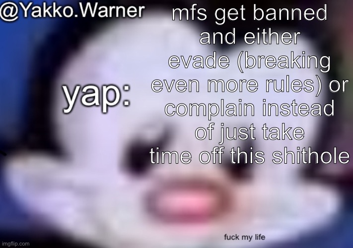 yappo i mean yakko.warner template - Imgflip