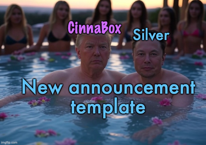 CinnaBox and Silver Shared Announcement - Imgflip