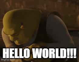 shrek hello - Imgflip