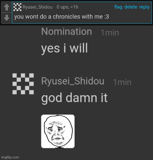 against will chronicles - Imgflip