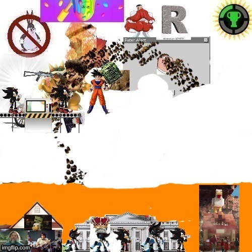 Steve uses the lava to create Steve's Lava Chicken. bottom comment changes the image - Imgflip