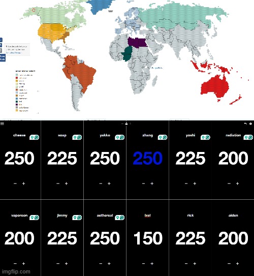 game is paused since imma go eat and draw with ixel but request ...