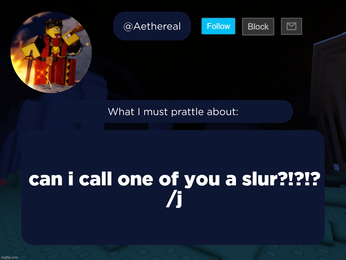 aethereal's forsaken template - Imgflip