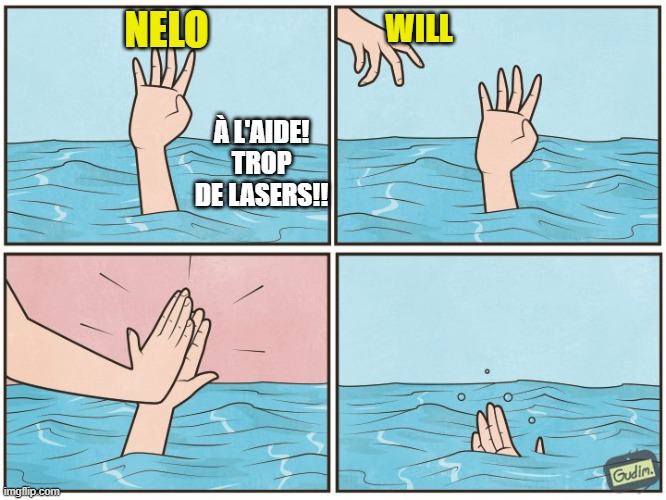 High five drown - Imgflip