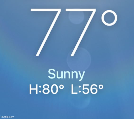 I’m shivering in 77 degrees - Imgflip