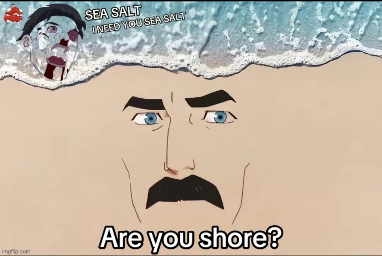 Are you shore? - Imgflip