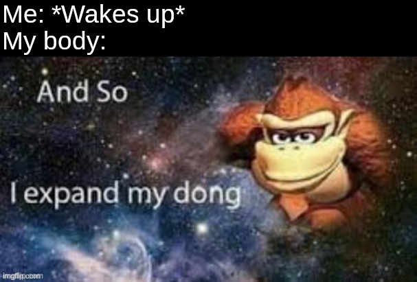 and so I expanded my dong - Imgflip