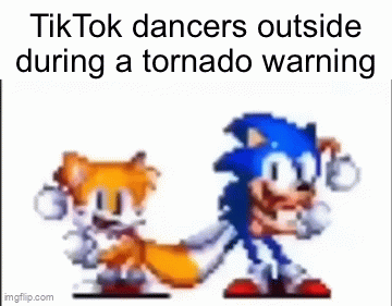 Sonic and tails dancing - Imgflip