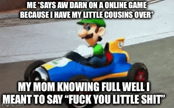 “Yeah that’s right little puss- aw darn! Good game, everyone!” - Imgflip