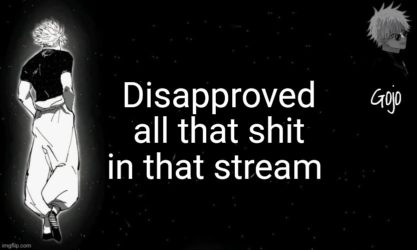 Gojo announcement template V9 - Imgflip