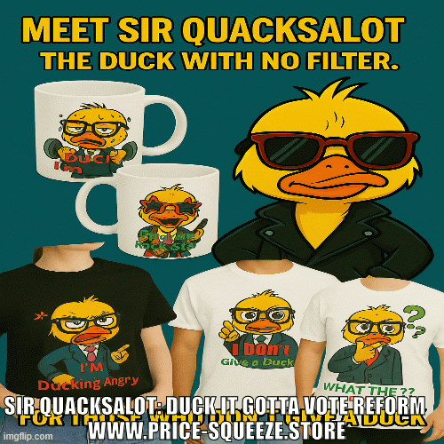 Duck it Vote Reform - Imgflip