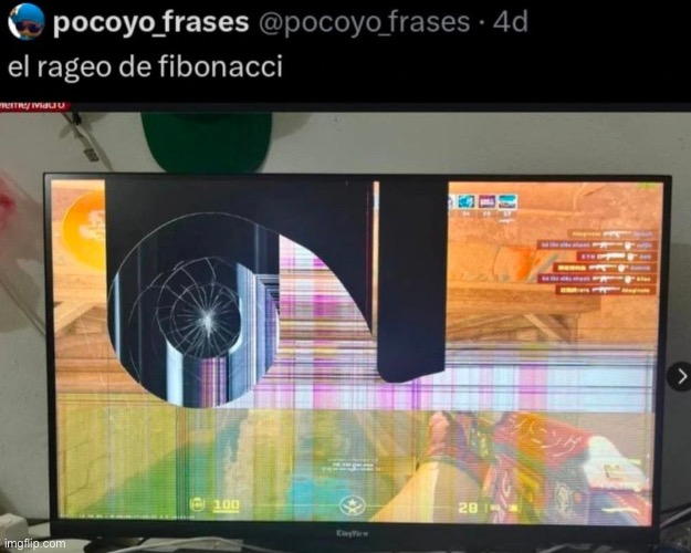 El rageo de fibonacci - Imgflip