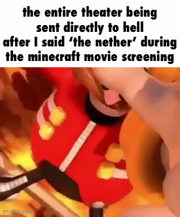 haha movie theater go burn - Imgflip