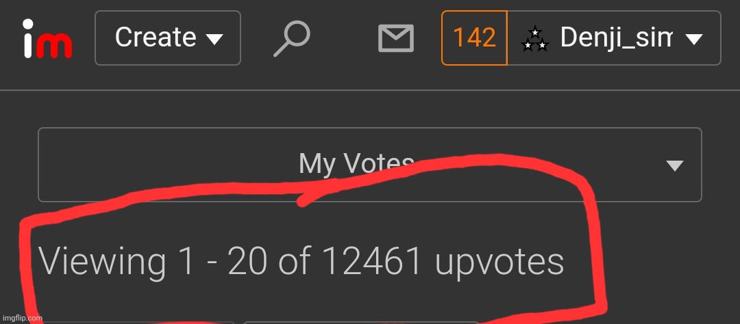 Don't talk shit with me if you don't have 12461 ups - Imgflip