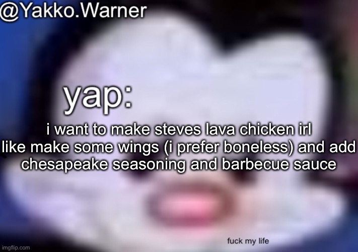 yappo i mean yakko.warner template - Imgflip