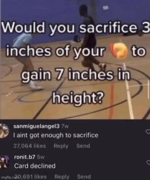 Me with 0 inches - Imgflip