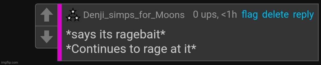 If you know its a ragebait then stop falling for it, not that hard ...