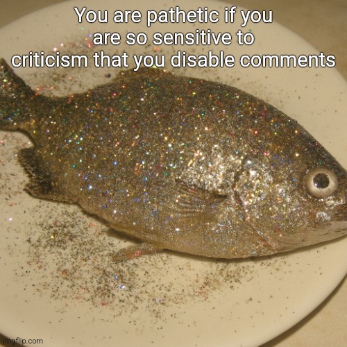 Le fish au glitter - Imgflip