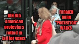 If your American you stay in Jail.. If your Forgien agiatator you walk - Imgflip