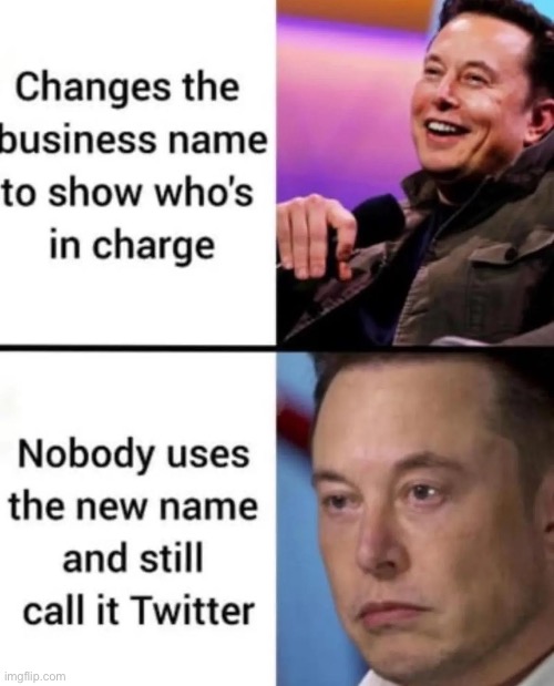 Whoever calls it X is a federal agent - Imgflip