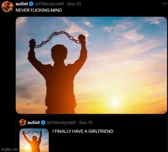 Poor autist :( - Imgflip