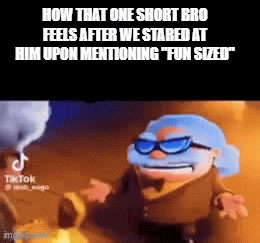 valid short guy crashout? - Imgflip