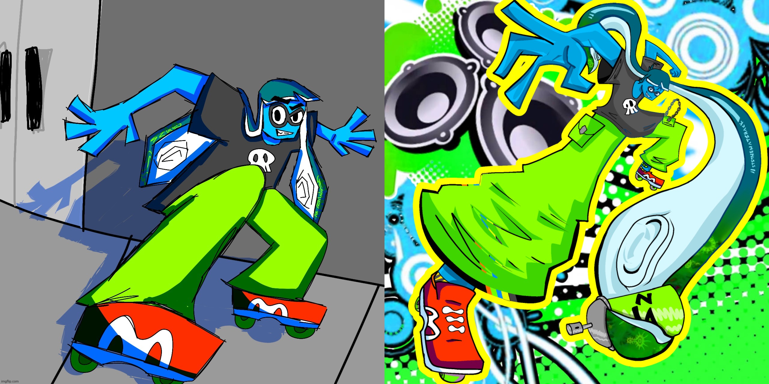 The glow up - Imgflip