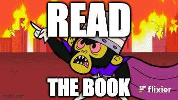 read the book - Imgflip
