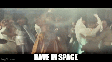Mothma dancing rave in space - Imgflip
