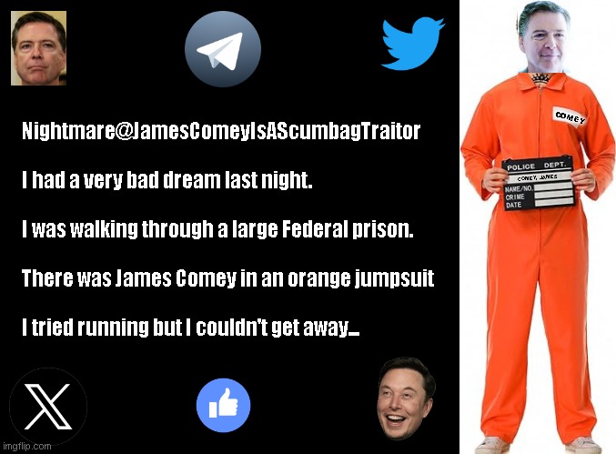 Former FBI Director James Comey @Comey just posted this on his ...