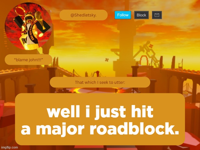 shedletsky's template - Imgflip