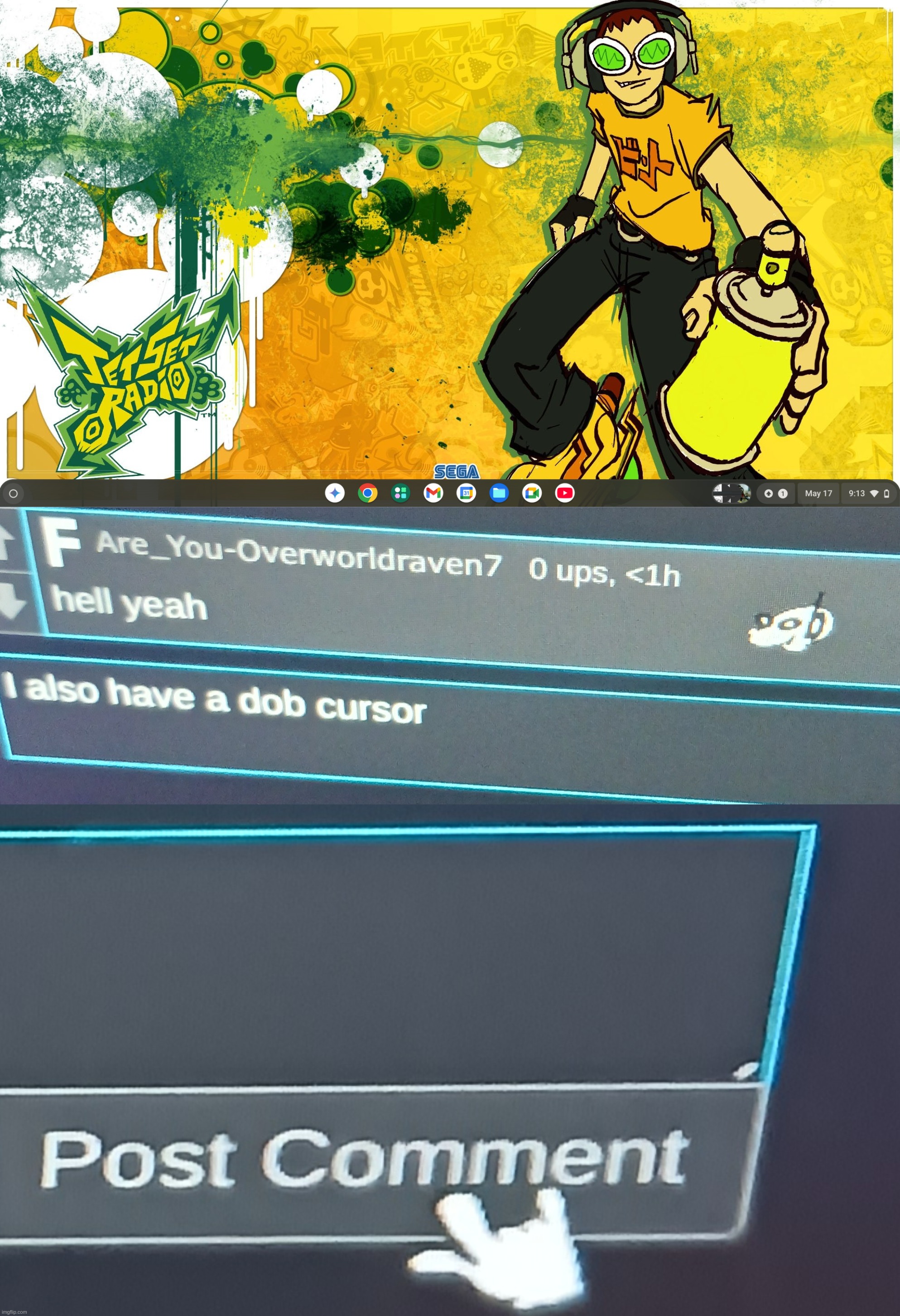 chat do we fw the cursor and the wallpaper - Imgflip