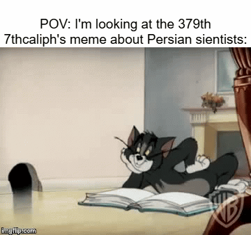 Tom is reading the book. - Imgflip