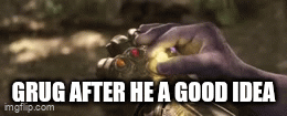 I call it unlimited power rhymes with grug - Imgflip