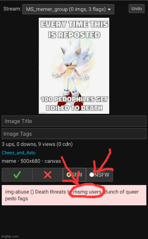 all msmg users are kinda pedophiles - Imgflip