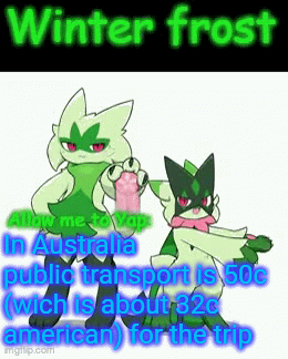 Winter Frost announcment - Imgflip