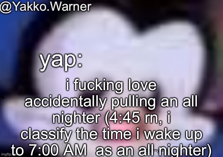 yappo i mean yakko.warner template - Imgflip