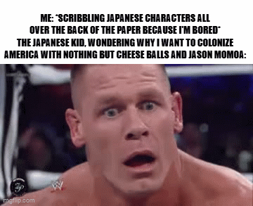 idk why the face of Jason Momoa has been popping up as something funny ...