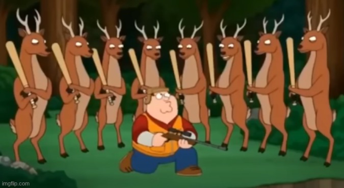 8 deer 1 griffin - Imgflip