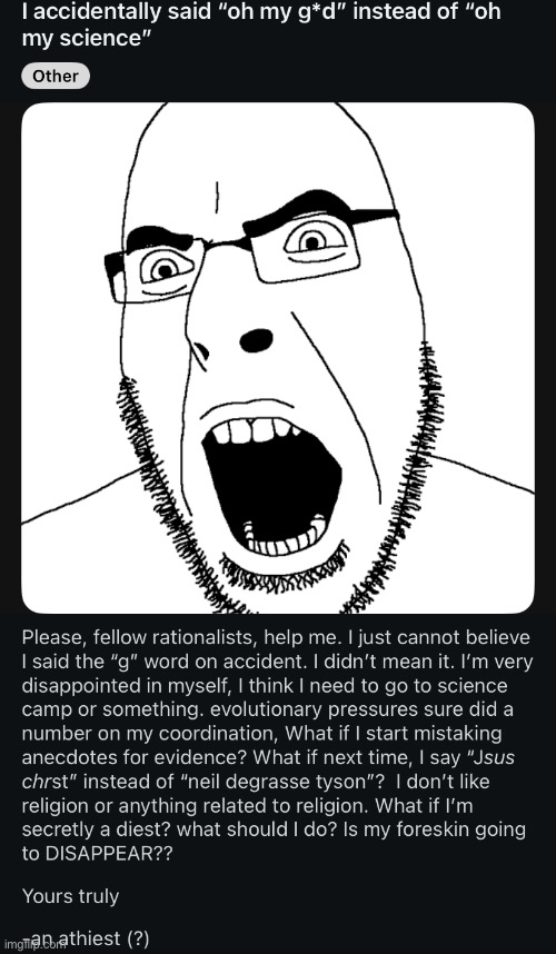 “Oh my science” - Imgflip