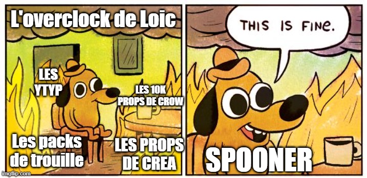 This Is Fine Meme - Imgflip