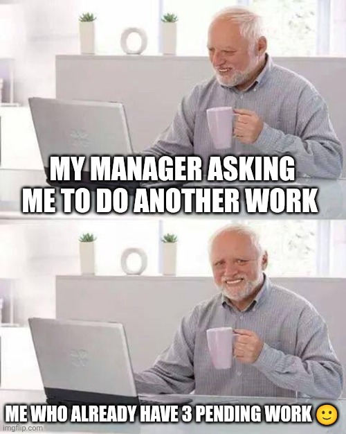 Hide the Pain Harold Meme - Imgflip