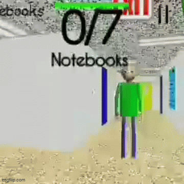 Baldi's Basics full gameplay also slow doen to see full gameplay - Imgflip
