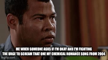 doesn't actually happen to me a lot, but if it does, just know i'll be fighting - Imgflip