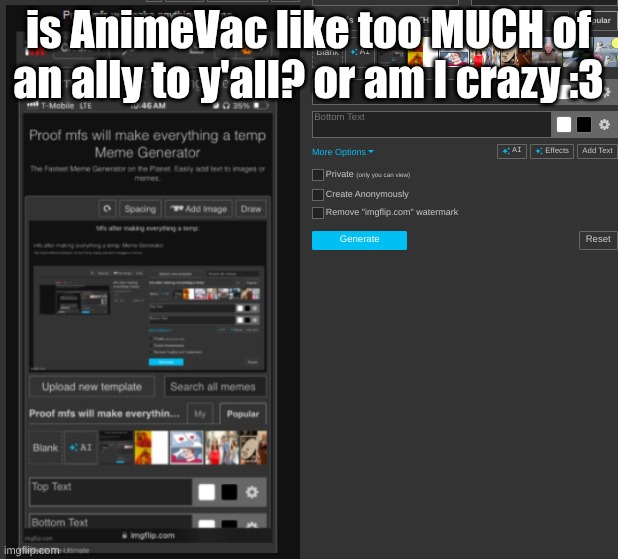 no hate ofc - Imgflip